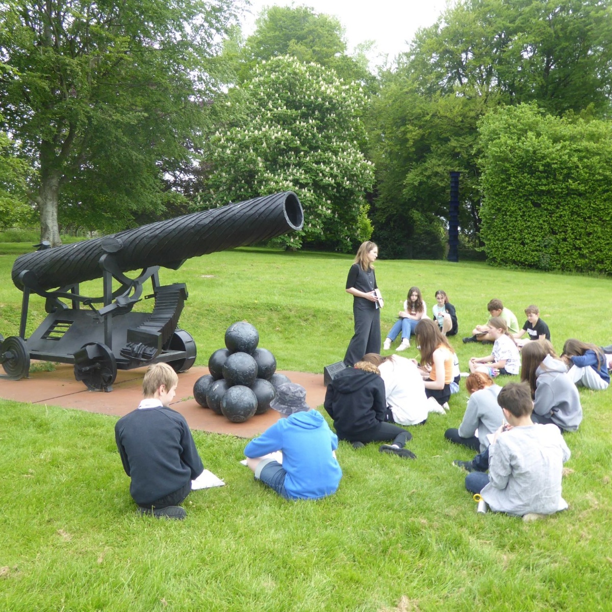 st-michael-s-middle-school-year-7-art-trip-to-roche-court-new-art-centre